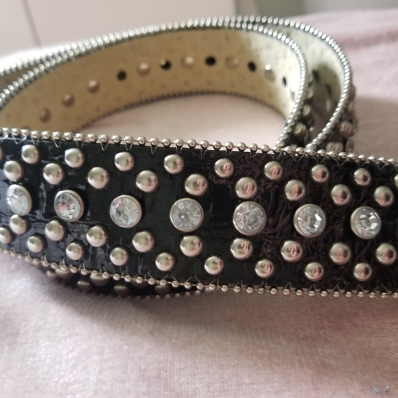 Guess | Accessories | Vintage Jeweled Guess Belt | Poshmark